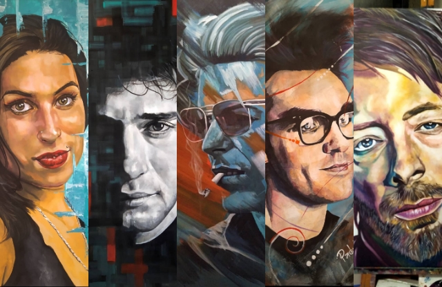 Una Pincelada de Rock’’: La expo que está en el Metro de la CDMX ...