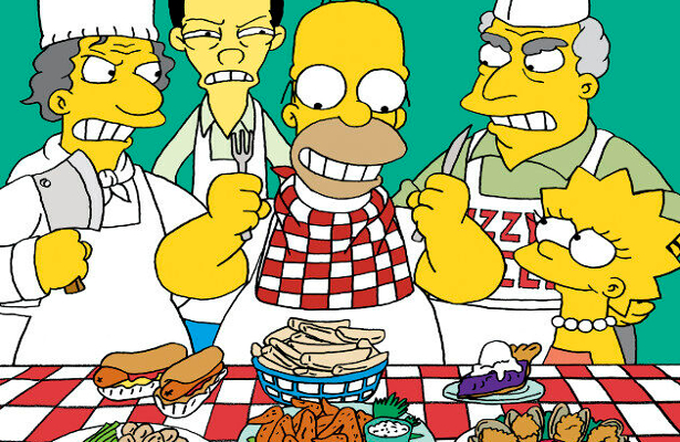 Publican libro de recetas con las comidas más famosas de Los Simpson ...