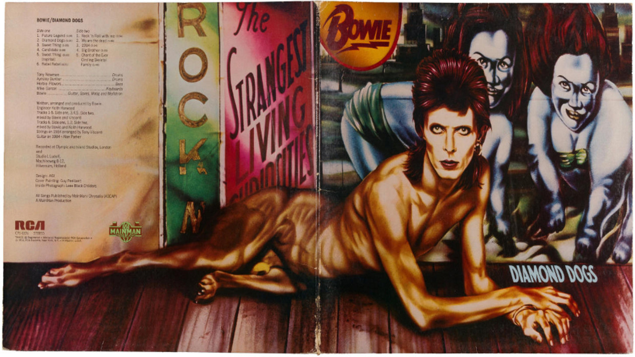 El icónico álbum "Diamond Dogs" de David Bowie, cumple 50 años ...